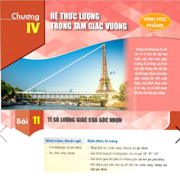 Chương IV: Hệ thức lượng trong tam giác vuông | Lớp 9 - Kết Nối Tri Thức Với Cuộc Sống - Toán 9 ...