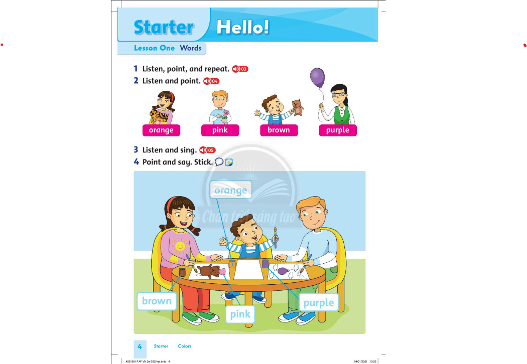Starter: Hello | Lớp 2 - Chân Trời Sáng Tạo - Tiếng Anh 2 (Family and ...