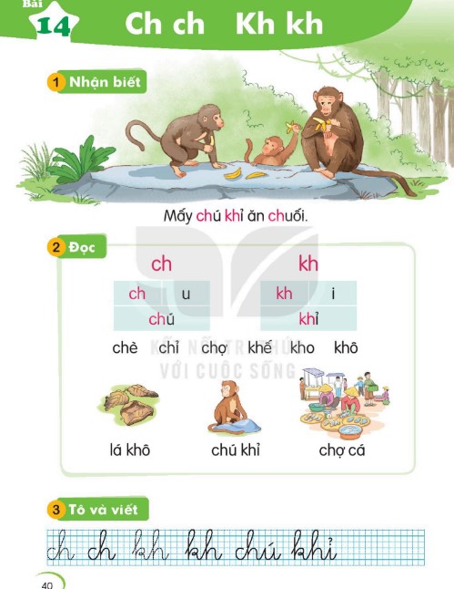 Bài 14: Ch ch Kh kh | TIẾNG VIỆT 1 - Tập Một - Lớp 1 - Kết Nối Tri Thức ...