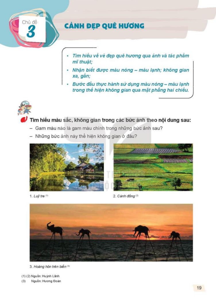 Chủ Đề 3: Cảnh Đẹp Quê Hương | Mĩ Thuật 4 - Lớp 4 - Kết Nối Tri Thức ...